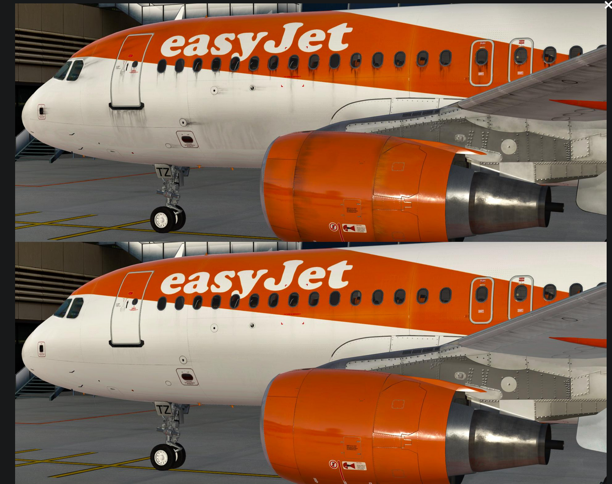 Dirty Easyjet Livery 4k/8k » Requested | Microsoft Flight Simulator