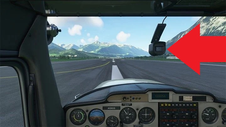 Cessna 152 magnetic compass texture • Flight Simulator 2020